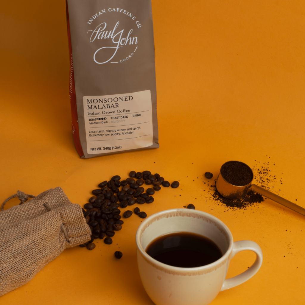 Indian Coffee Blend: Monsooned Malabar | Paul John Coffee