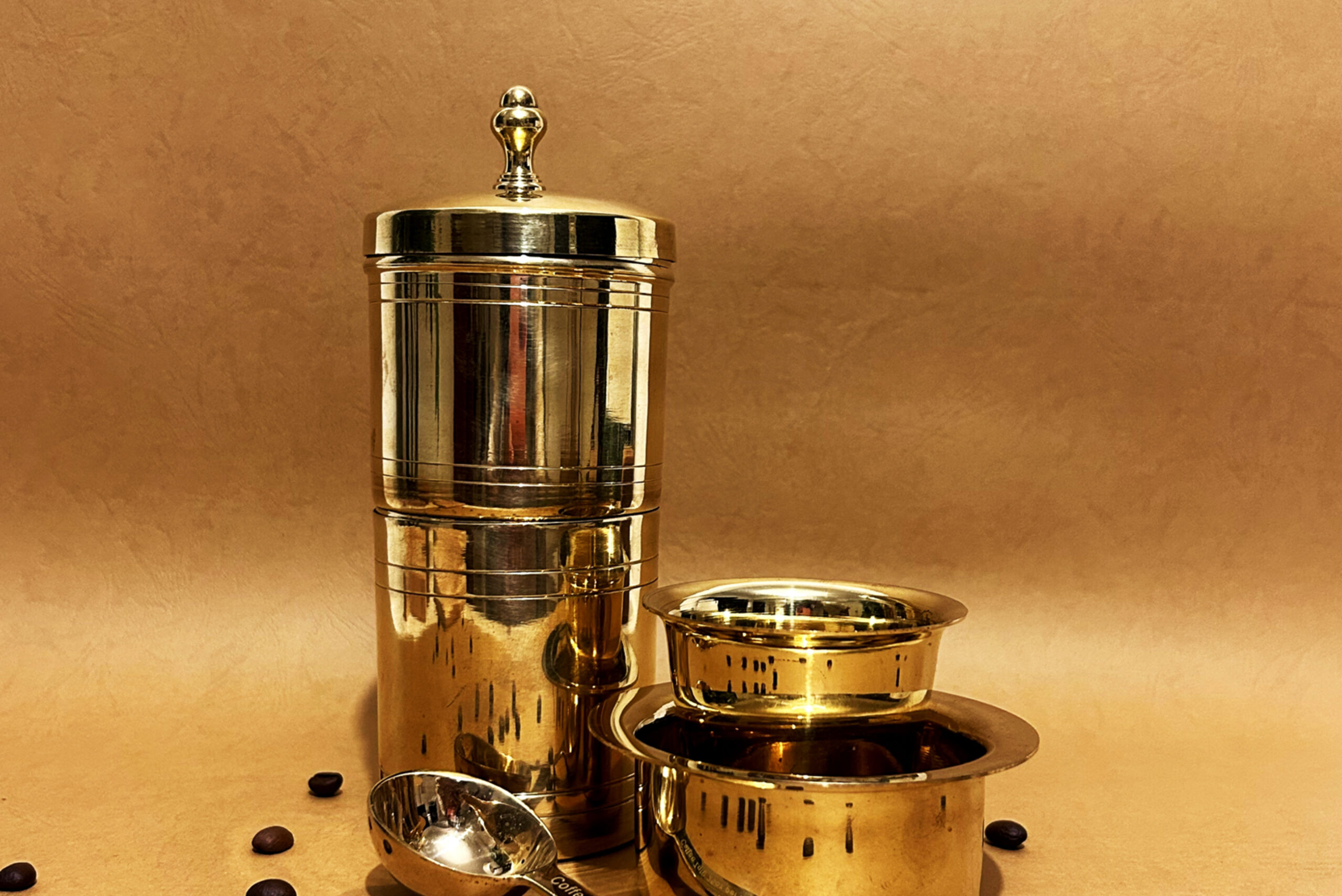 How to Make Authentic South Indian Filter Coffee Using a Brass Filter